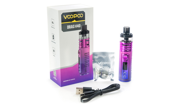 Драг H40 (Drag H40), купить VOOPOO Drag H 40 Pod в Минске
